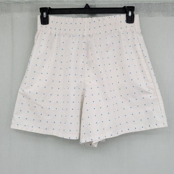 Justin Allen | Shorts | Justin Allen Vintage 8s White Withblue Polka ...